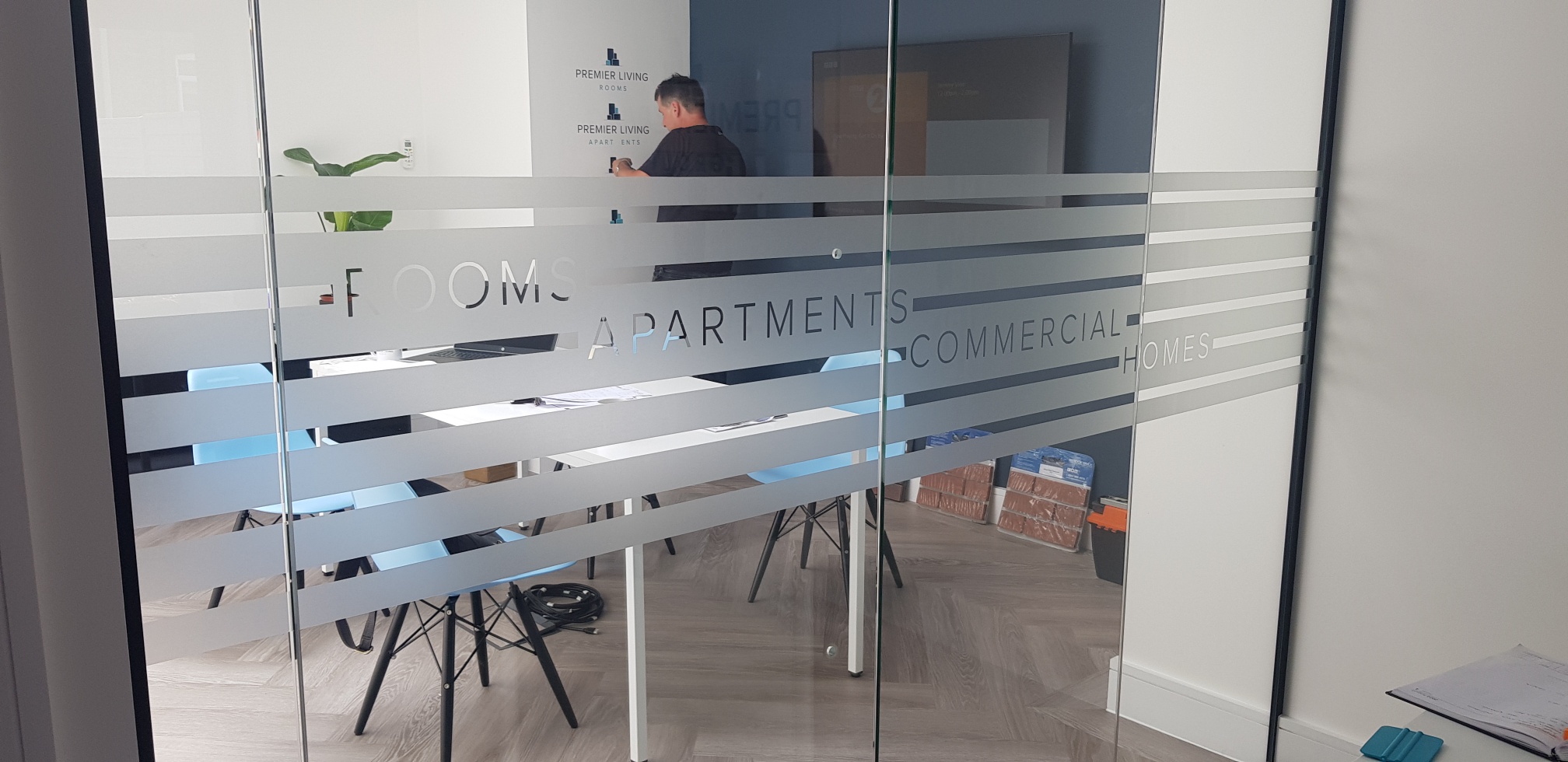 Building Regulation Window Films Installation - Johnsons Printers